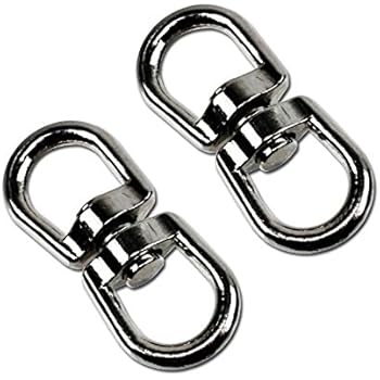 Amazon.com : Y8HM 2 Pack Small Double Ended Swivel Eye Hook, Plant ...