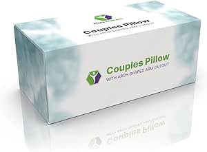 Amazon.com: Mars Wellness Memory Foam Cuddle Pillow - Ergonomic Anti ...