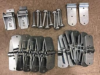 38 Pack Todco Door Repair Kit- All Hinges + 1" Rollers Overhead Morgan ...