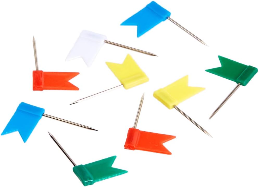 Amazon Basics Marking Flags, Assorted Colors, Pack of 200 – BigaMart
