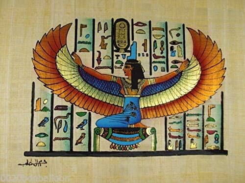 Papyrus Birsppy 100% Authentic Egyptian Original Hand Painted Painting ...