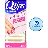 Amazon.com: Q-Tips Cotton Swabs, Precision Tip, 170 Count : Beauty ...