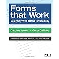 Forms that Work: Designing Web Forms for Usability (Interactive Technologies): Caroline Jarrett ...