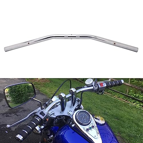 Motorcycle Drag Bars Handlebars 22mm 7/8" Universal For Bobber Cafe ...