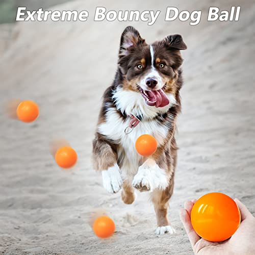 DLDER Dog Balls Indestructible,Solid Rubber Dog Ball Toys,Durable ...