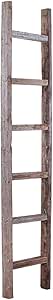 Amazon.com: BarnwoodUSA Rustic Farmhouse Decorative Ladder - Our 6ft ...