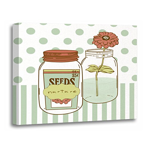 Rustic, Charming and Shabby Chic Mason Jar Wall Art