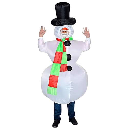 EWEP Inflatable Christmas Costume Adult Funny Blow Up Halloween ...
