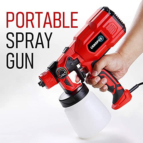CANOPUS Airless Paint Sprayer, Paint Spray Gun, Portable, 550W Electric ...