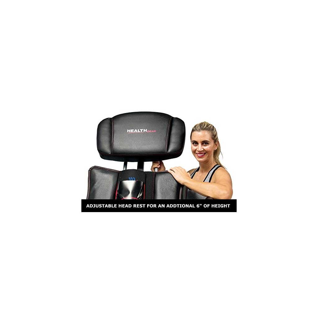 Health Gear ITM7.5 Big & Tall Inversion Table - 400 lbs, 5'1" - 7'0"