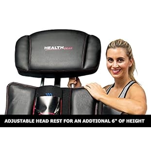 Health Gear ITM7.5 Big & Tall Inversion Table - 400 lbs, 5'1" - 7'0"