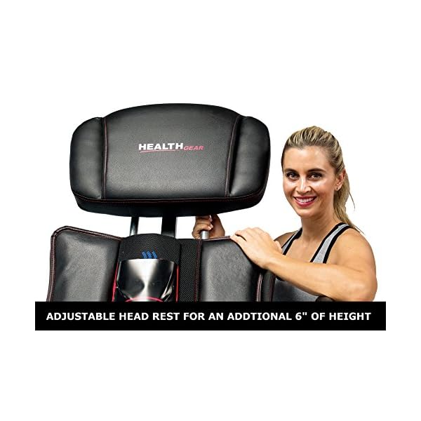 Health Gear ITM7.5 Big & Tall Inversion Table - 400 lbs, 5'1" - 7'0"