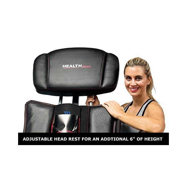 Health Gear ITM7.5 Big & Tall Inversion Table - 400 lbs, 5'1" - 7'0"