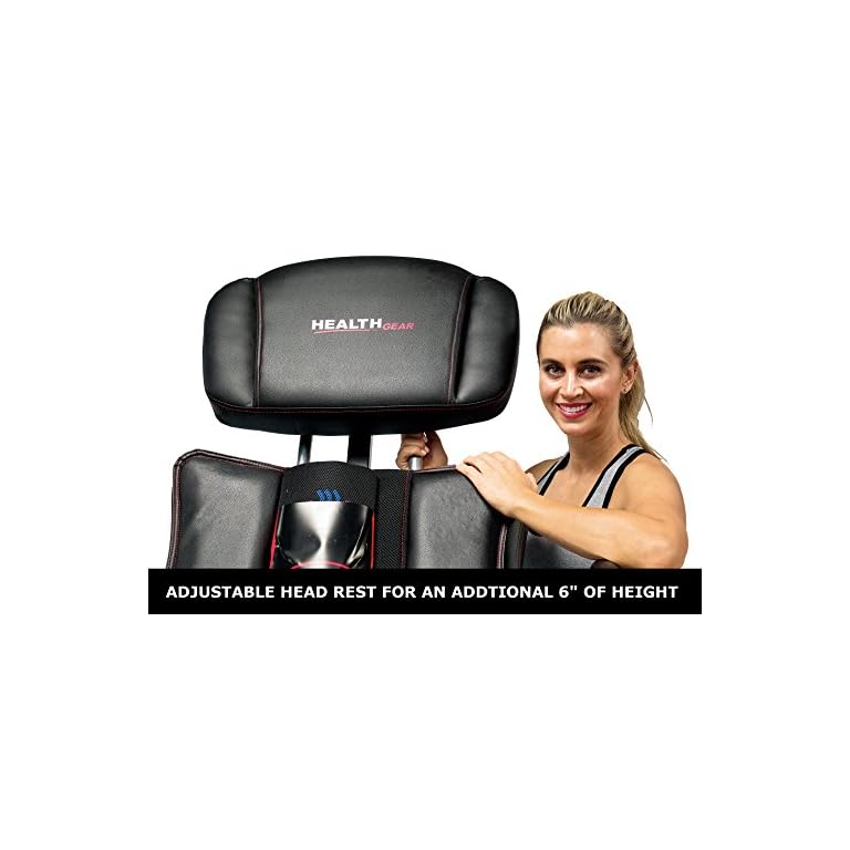 Health Gear ITM7.5 Big & Tall Inversion Table - 400 lbs, 5'1" - 7'0"