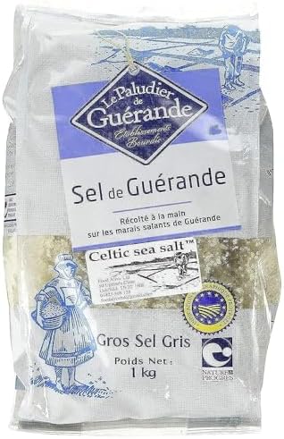 LE PALUDIER CELTIC GREY SEA SALT COARSE - GUERANDE GROS SEL GRIS 1KG ...