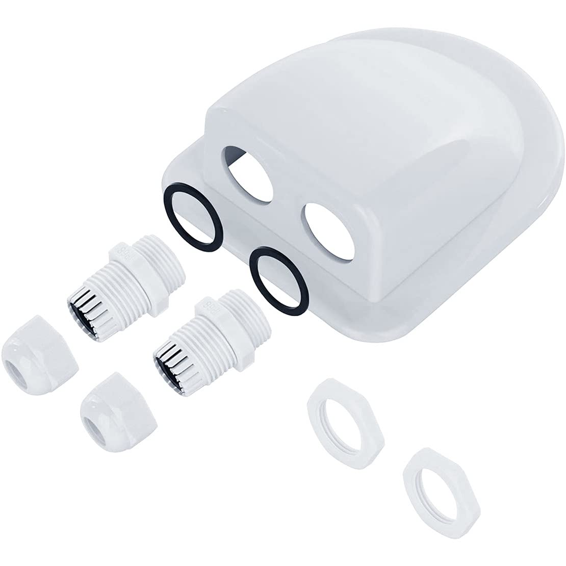 Mua ILSSLI Solar Cable Entry Gland, Waterproof Solar Double Cable ...