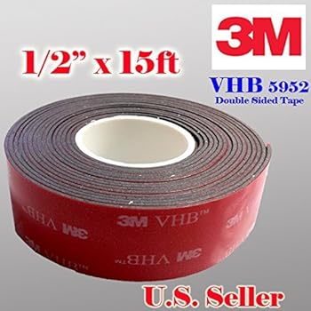 Amazon.com: 3M 06384 Automotive Acrylic Plus Attachment Tape: Automotive