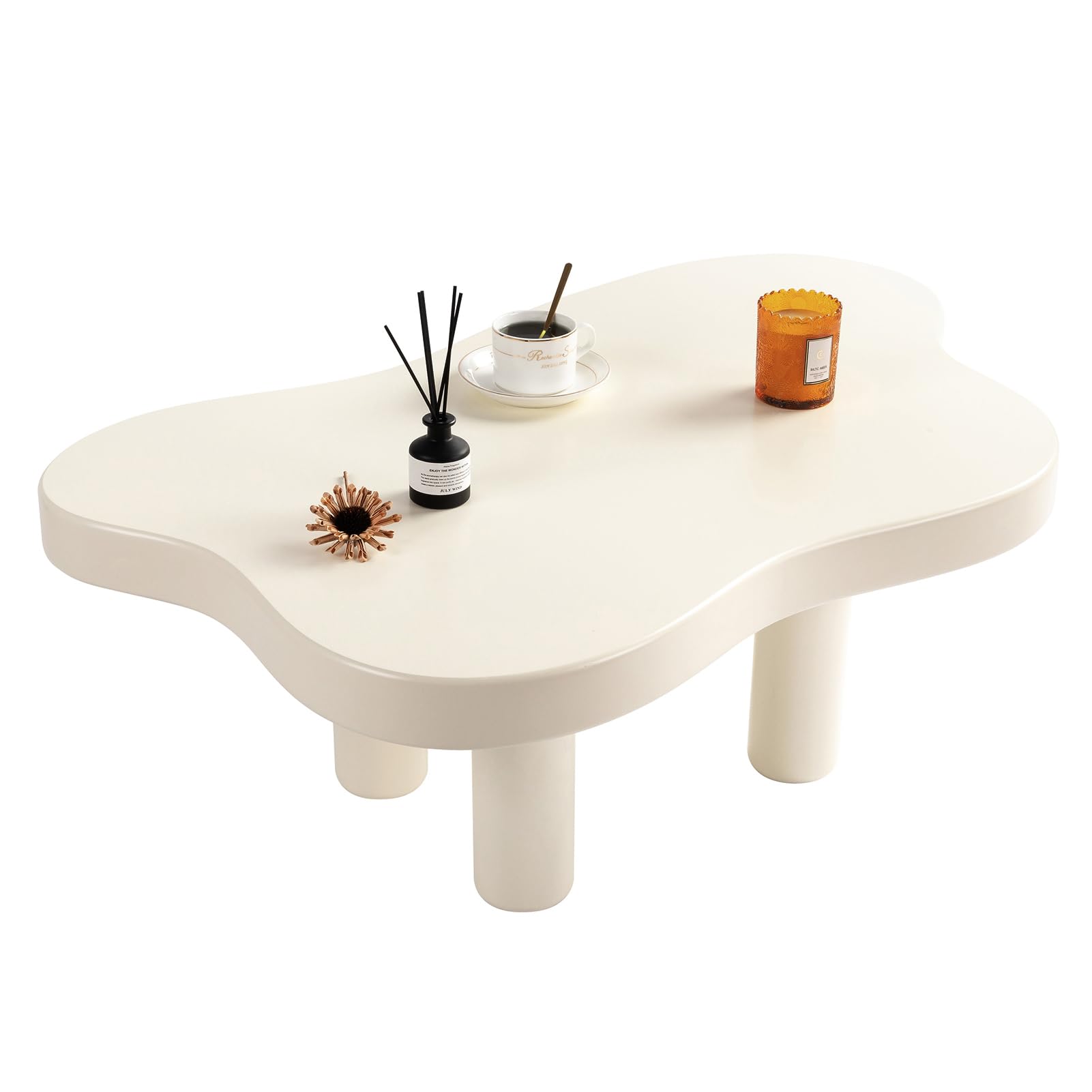 Cloud Coffee Table, Modern End Table, Cute Irregular Tea Table for ...