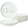 Amazon.com | TAMAYKIM 7 Inch Porcelain Dessert Plates, Appetizer Plates ...
