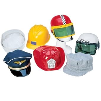 Amazon.com: Constructive Playthings Toddler Dress Up Hat Collection ...