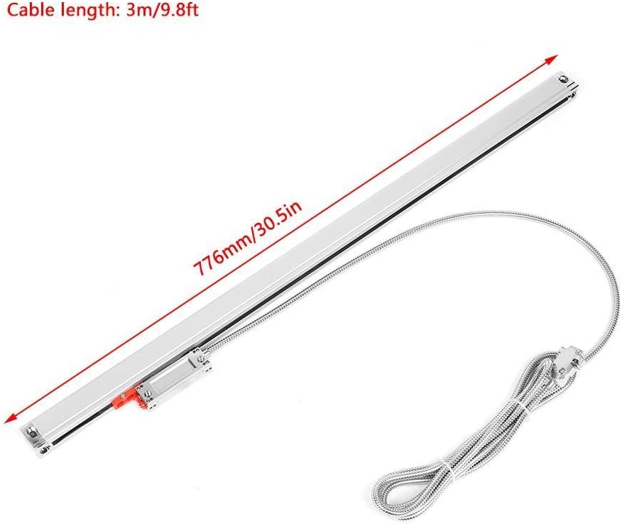 Lathes YUQIYU 670mm Lathe Linear Scale KA300 Milling Linear Grating ...