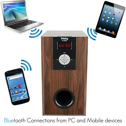Frisby FS-5060BT 5.1 Surround Sound Home Theater Speakers System with Bluetooth USB/SD and ...