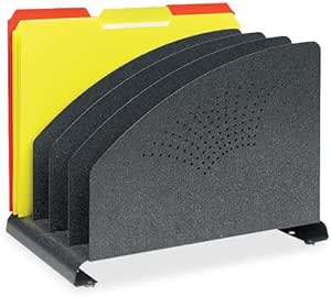 Amazon.com : STEELMASTER Contemporary Vertical Organizer with 4 Slots ...