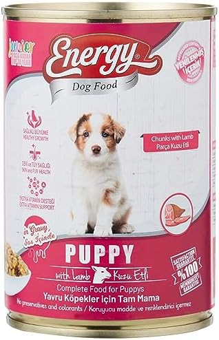 ENERGY PUPPY FOOD - Premium Puppy Wet Food with Lamb, Maximum ...