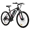 Totem Electric Bike for Adults 26”, Electric Mountain Bike 350W Motor ...