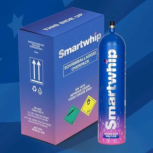 Smart Whip Whipped Cream Chargers - Pure N2O Whipped Cream Cylinder ...