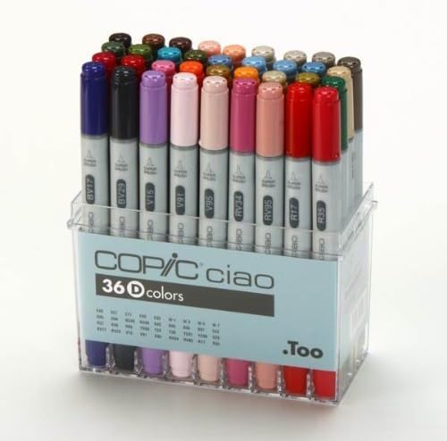 Copic Ciao Set of 36 Set D: Amazon.co.uk: Office Products
