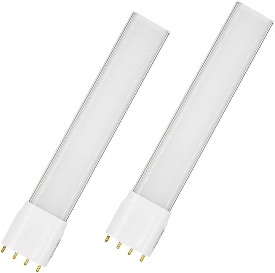 10W 2G11 4 Pin Base LED Light Bulb Lustaled 120V Warm White 3000K 18W ...