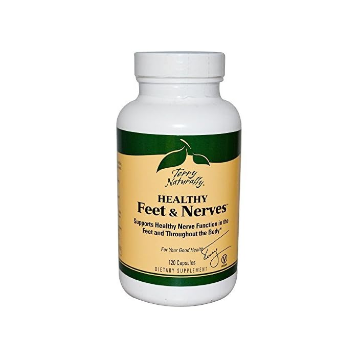 Buy Terry Naturally Healthy Feet & Nerves, 120 Capsules (FFP) Online at ...