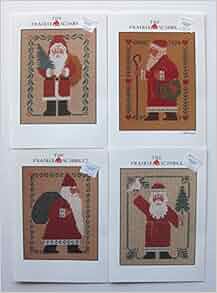 The Prairie Schooler Designer Series Santa Collection 1984-87: Amazon ...