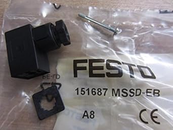 Festo MSSD-EB Plug Socket 151687: Amazon.com: Industrial & Scientific