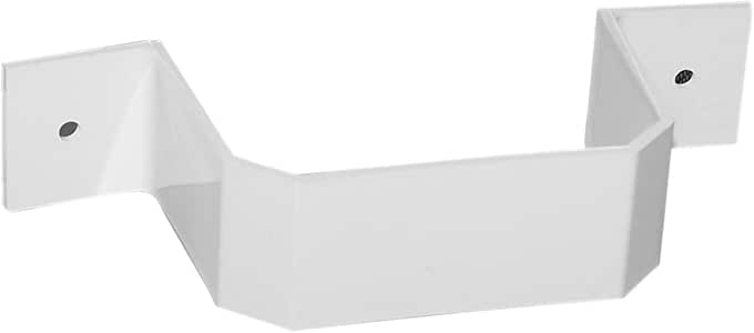 Genova Building Products Repla K AW202 2" x 3" White Downspout Bracket ...
