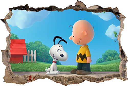 Snoopy Vinyl Wall Decals - Colorful, Different and Animated