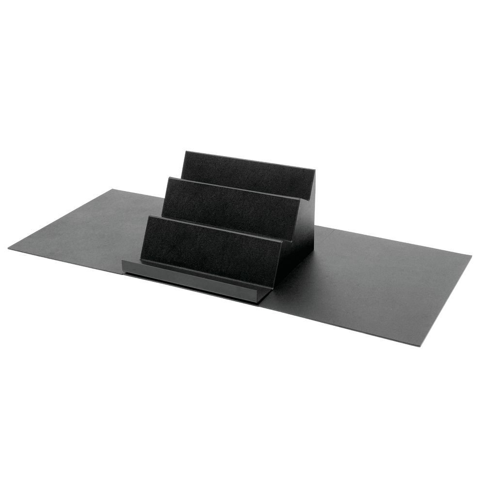 HUBERT Deli Riser Solid Black ABS Flat Riser Sheet - 24" L X 30" W X 1/4 H on Galleon Philippines