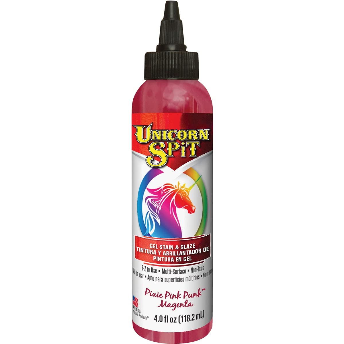 Unicorn Spit Flat Pink Gel Stain and Glaze 4 oz. for sale | North Las ...