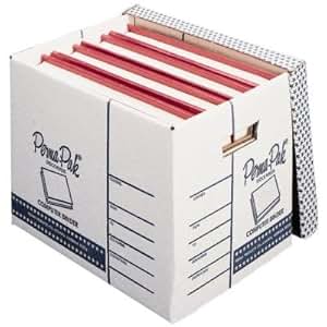 Amazon.com : Perma(R) Heavy-Duty Data Binder Storage Box, 12in.H x 12 1 ...