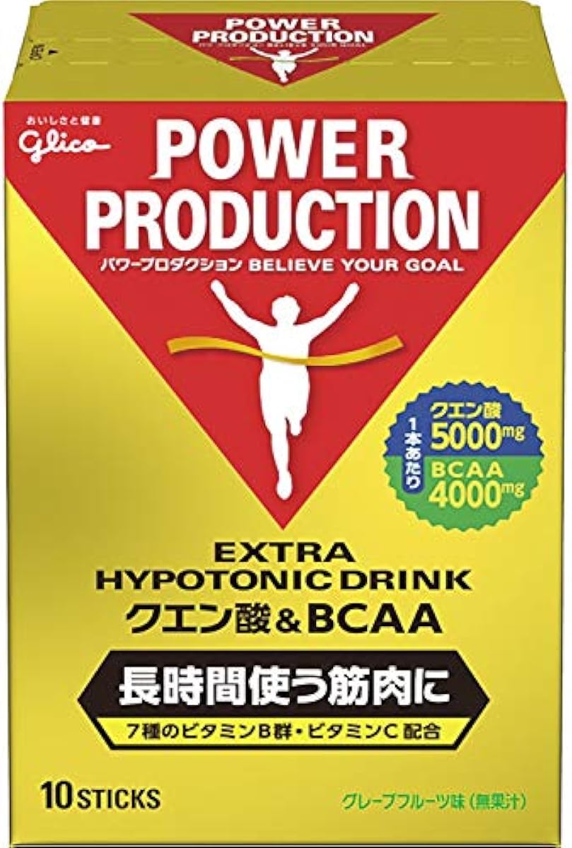 [해외] 글리코(glico) 구연산&BCAA 10 포×6상자 70782