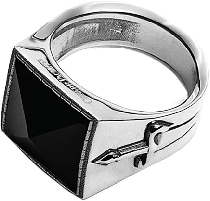 Cesare Paciotti Men's Ring King And Queen Jewellery Size 24 Trendy Code ...