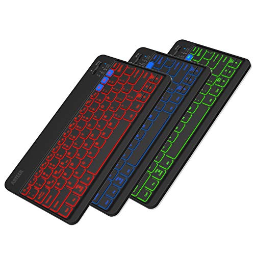 GuatemalaDigital.com: Arteck Universal Backlit 7-Colors & Adjustable ...