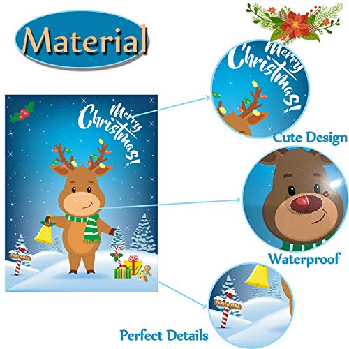 Funnlot Christmas Games for Kids Pin The Nose On The Reindeer Christmas ...