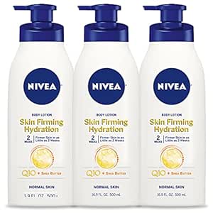 Amazon.com : Nivea Skin Firming Body Lotion with Q10 and Shea Butter ...