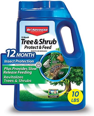 BioAdvanced 12-Month Tree and Shrub Protect & Feed, Insect Killer and ...