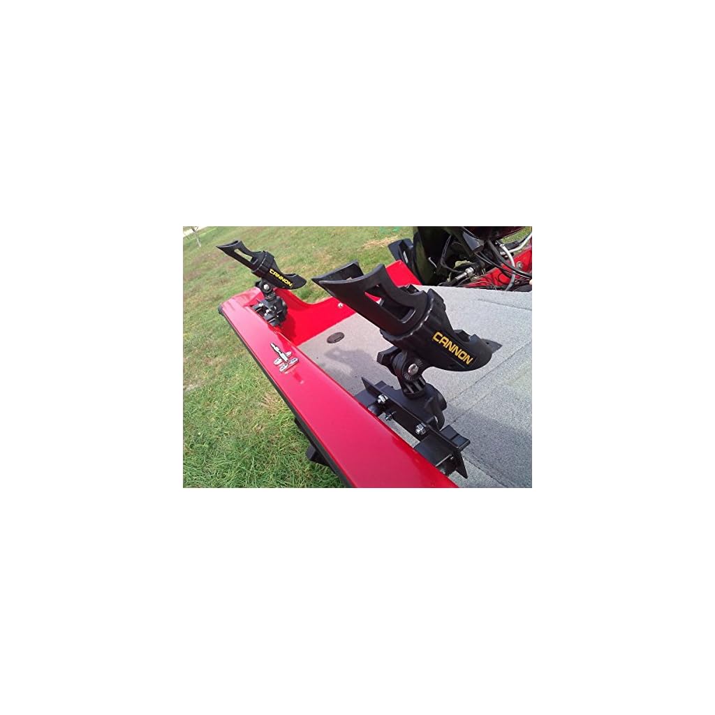 4x Rod Holder for Tracker Boat Versatrack System - With Cannon Rod ...