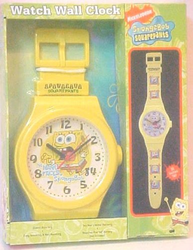 Spongebob Squarepants Watch Wall Clock - Import It All