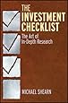 The Investment Checklist: The Art of In-Depth Research: Shearn, Michael ...