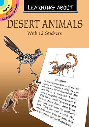 Learning About Desert Animals: With 12 Stickers (Dover Little Activity ...